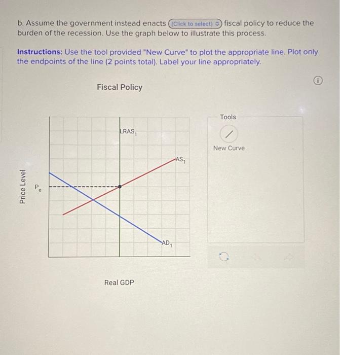 Solved The graph below depicts an economy where a decline in | Chegg.com
