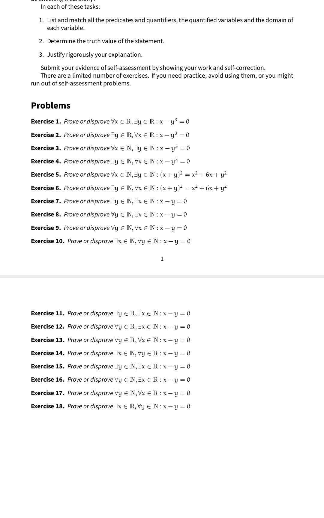 [Solved]: solve predicate logic In each of these t