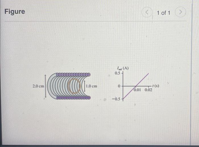 Solved (Figure 1) shows a 1.0-cm-diameter loop with R=0.60Ω | Chegg.com