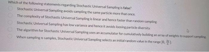 Solved Which of the following statements regarding | Chegg.com