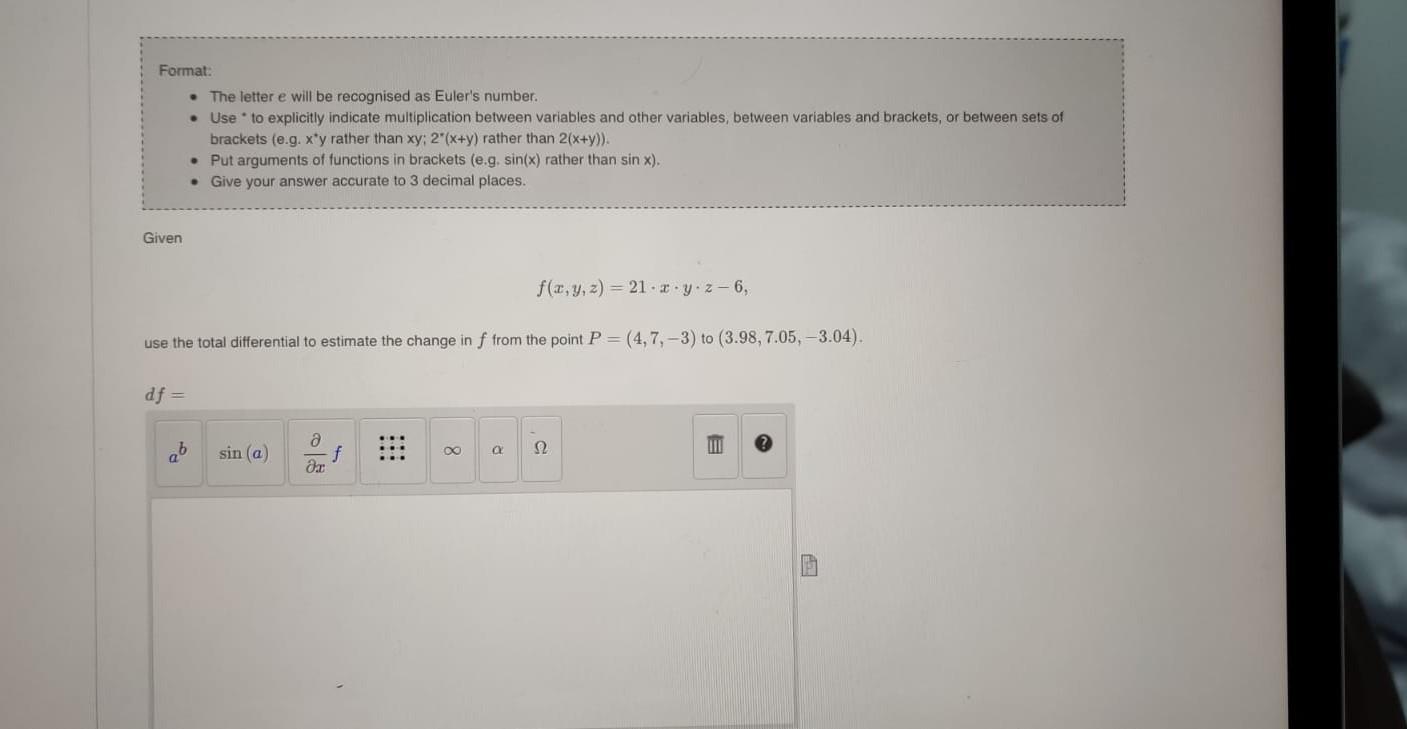 Solved Format: - The letter e will be recognised as Euler's | Chegg.com