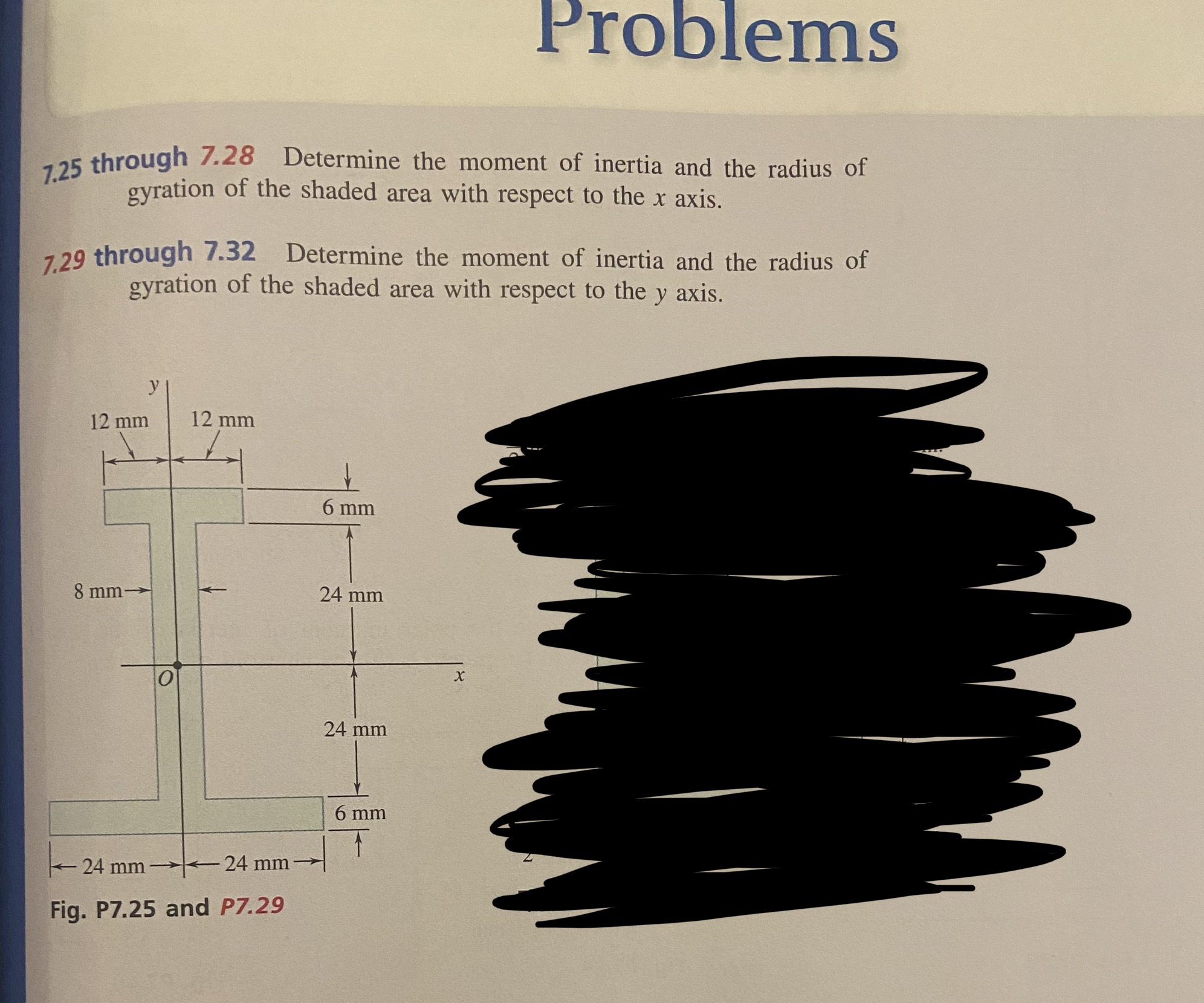 Solved Determine the moment of inertia and the radius | Chegg.com