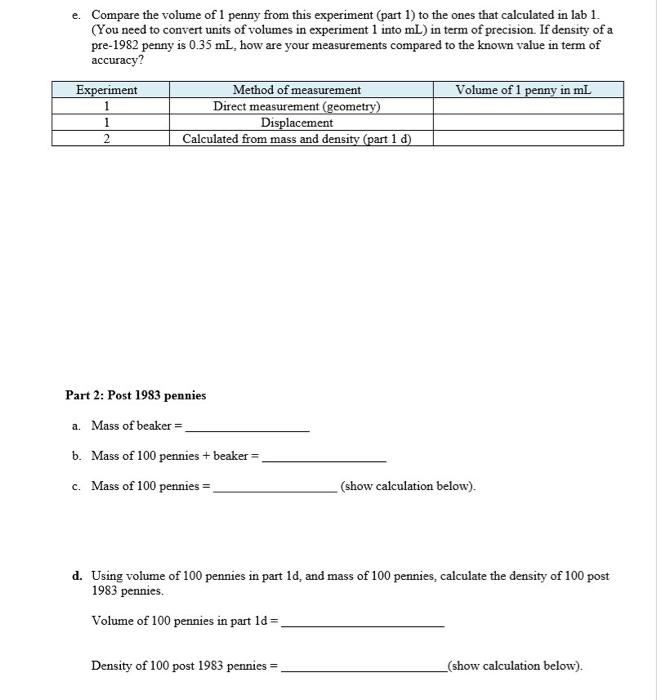 Solved These are two experiments, one before 1982 and one | Chegg.com