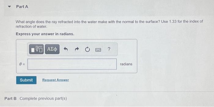 Solved A horizontal, parallel-sided plate of glass having a | Chegg.com