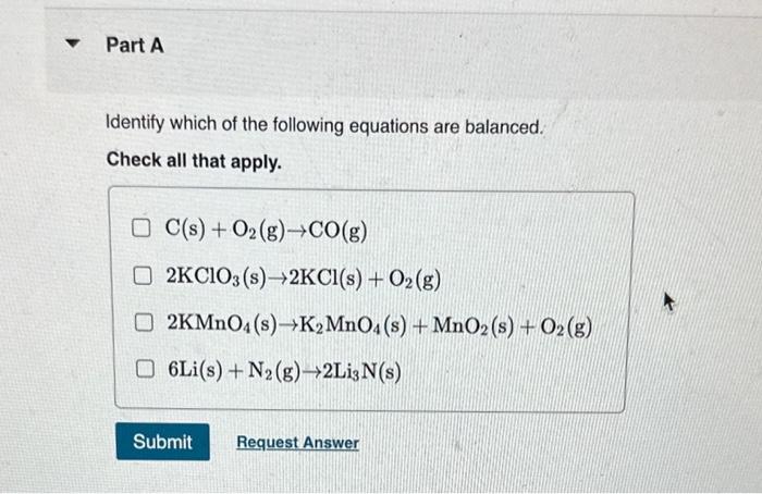Solved Identify which of the following equations are | Chegg.com