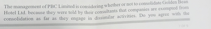 Solved The management of PBC Limited is considering whether | Chegg.com