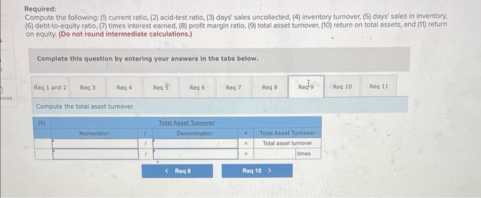 Solved Problem 13-4A (Algo) Calculating financial statement | Chegg.com