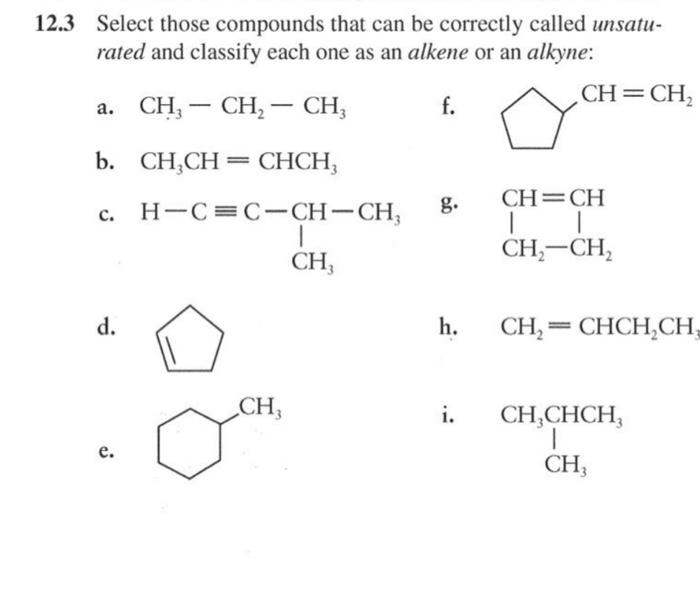 Solved for 12.19 just draw the structural formulas and label | Chegg.com
