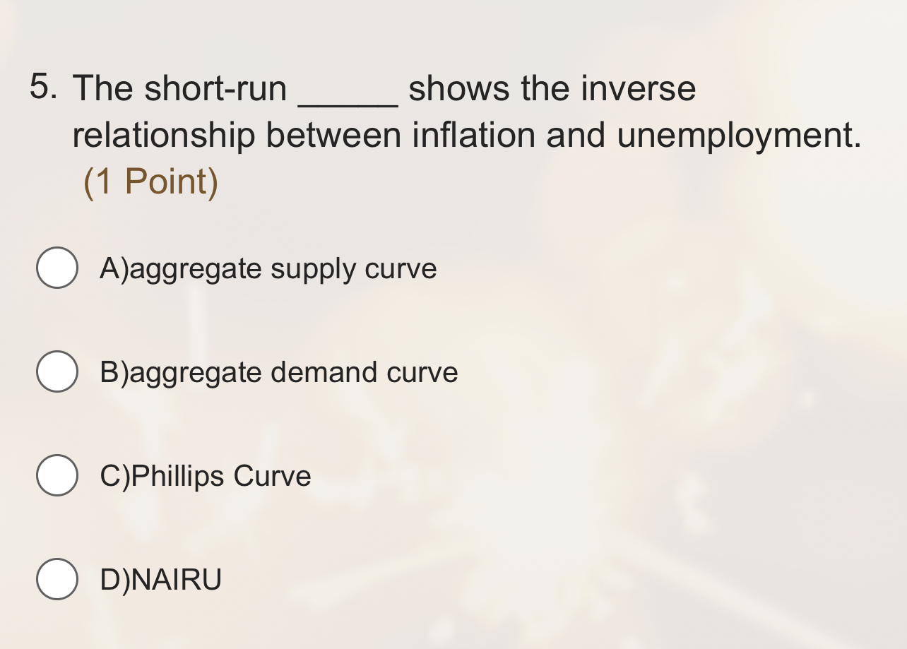 Solved The short-run q, ﻿shows the inverse relationship | Chegg.com