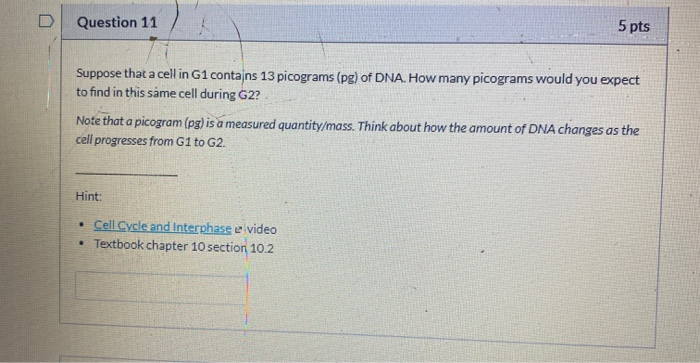 Solved Question 11 5 pts Suppose that a cell in G1 contains | Chegg.com