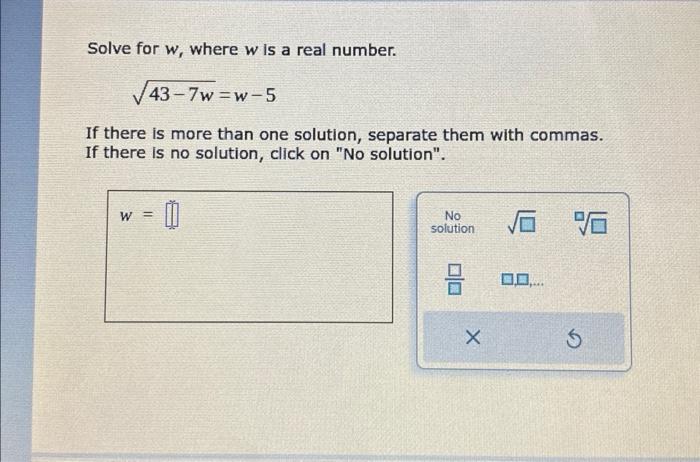 Solved Solve the equation where z is a real number, simplify | Chegg.com