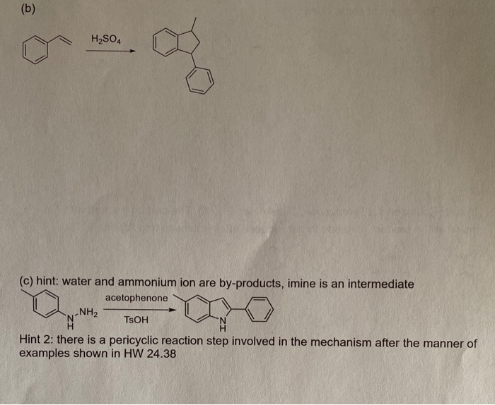 Solved CHO MVK NH2 KOtBu ZI (b) H2SO4 (c) hint: water and | Chegg.com