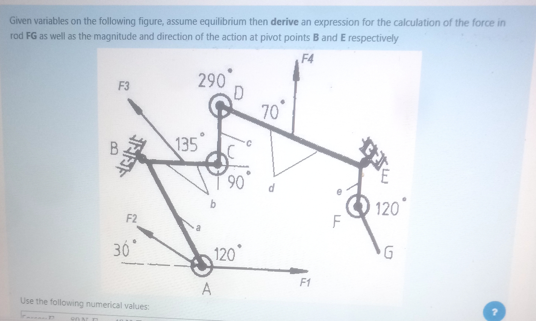 Given variables on the following figure, assume | Chegg.com