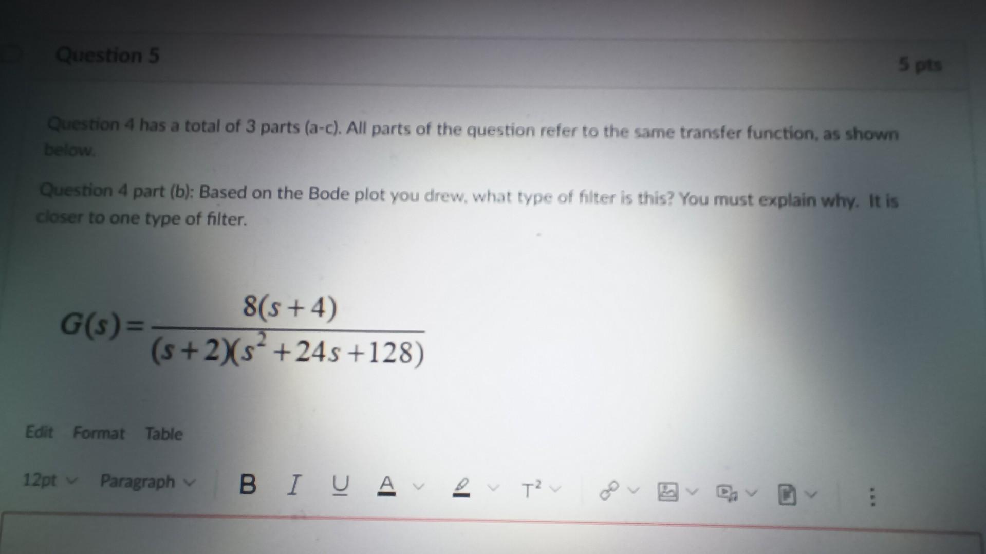 Solved Question 4 has a total of 3 parts (a-c). All parts of | Chegg.com