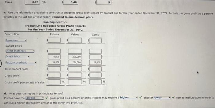 Solved Product costs and product profitability reports, | Chegg.com