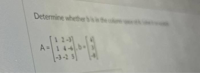 Solved Determine whether bis in the what genuk waxyous | Chegg.com