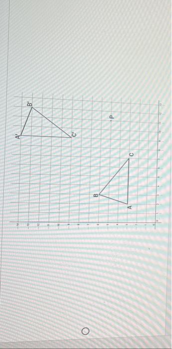 Solved Rotate the triangle ABC clockwise 90 degrees around | Chegg.com