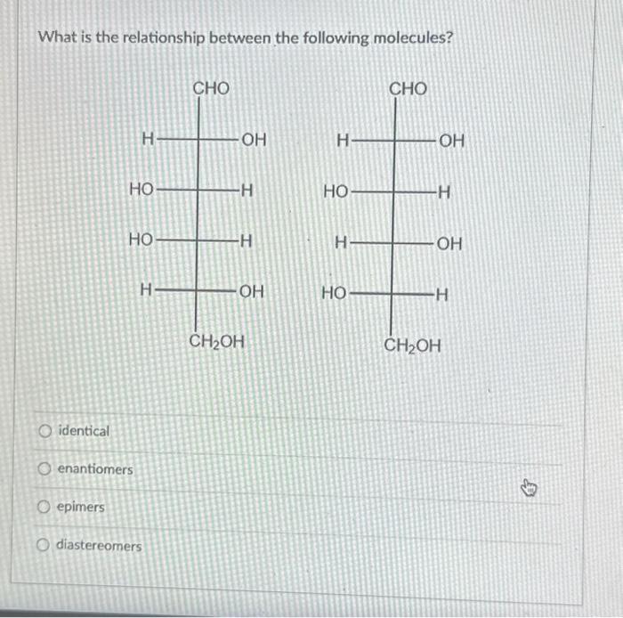 Solved What is the relationship between the following | Chegg.com