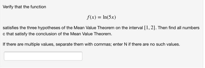 Solved (2 points) Verify that the function f(x) = x2 - 10x + | Chegg.com