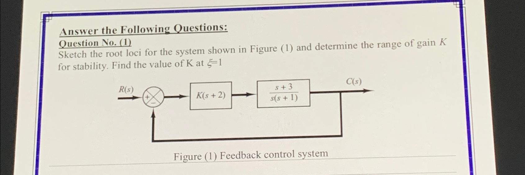 Solved Answer the Following Questions:Question No. (1)Sketch | Chegg.com