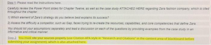 Solved Step 1: Please read the instructions here Carefully | Chegg.com