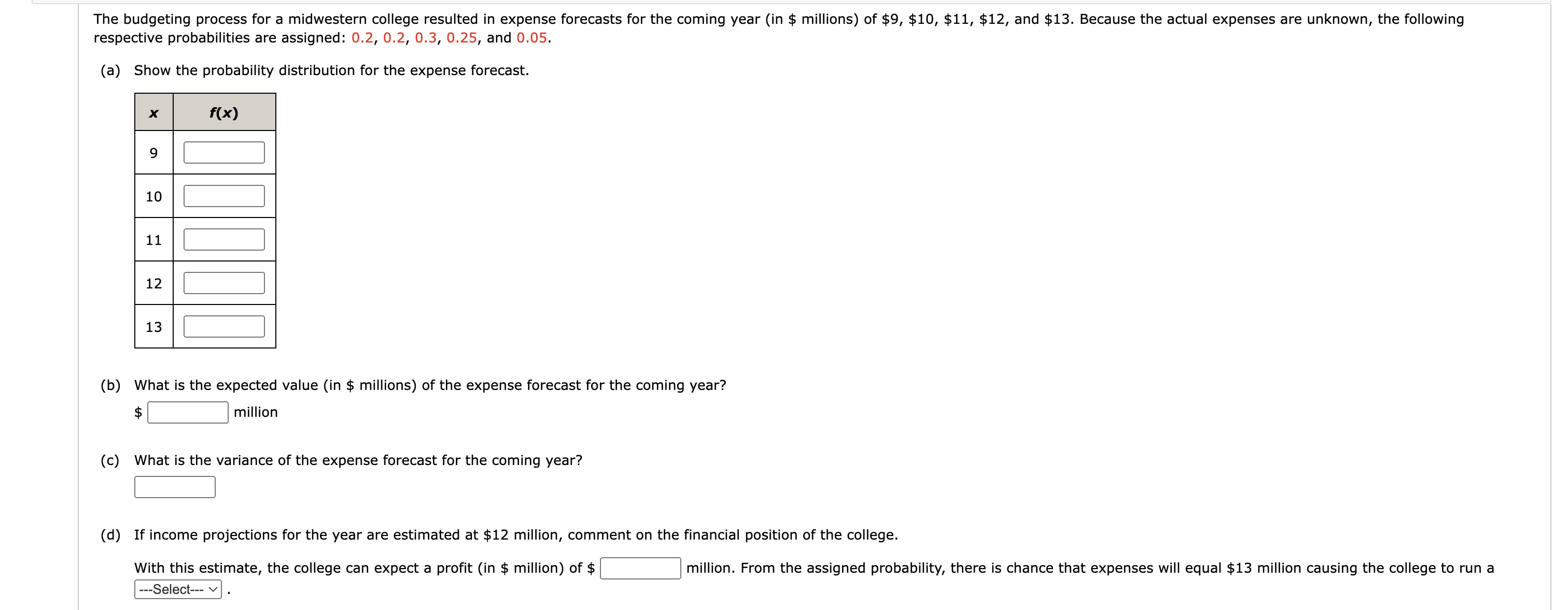 Solved respective probabilities are assigned: | Chegg.com