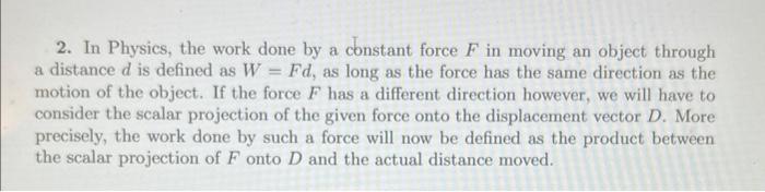 Solved I confused on how to solve all of number 2. can you | Chegg.com