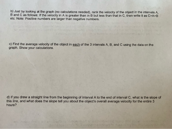 Solved Activity 3 Understanding Uniform Motion 1) Write an | Chegg.com