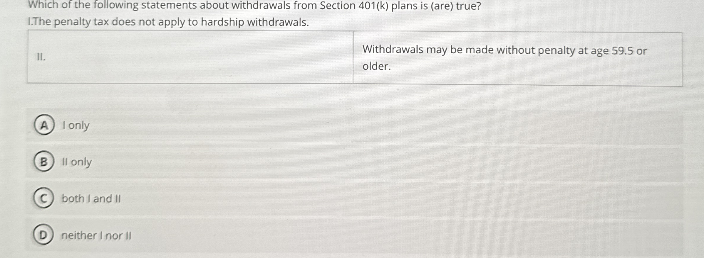 Solved Which of the following statements about withdrawals | Chegg.com