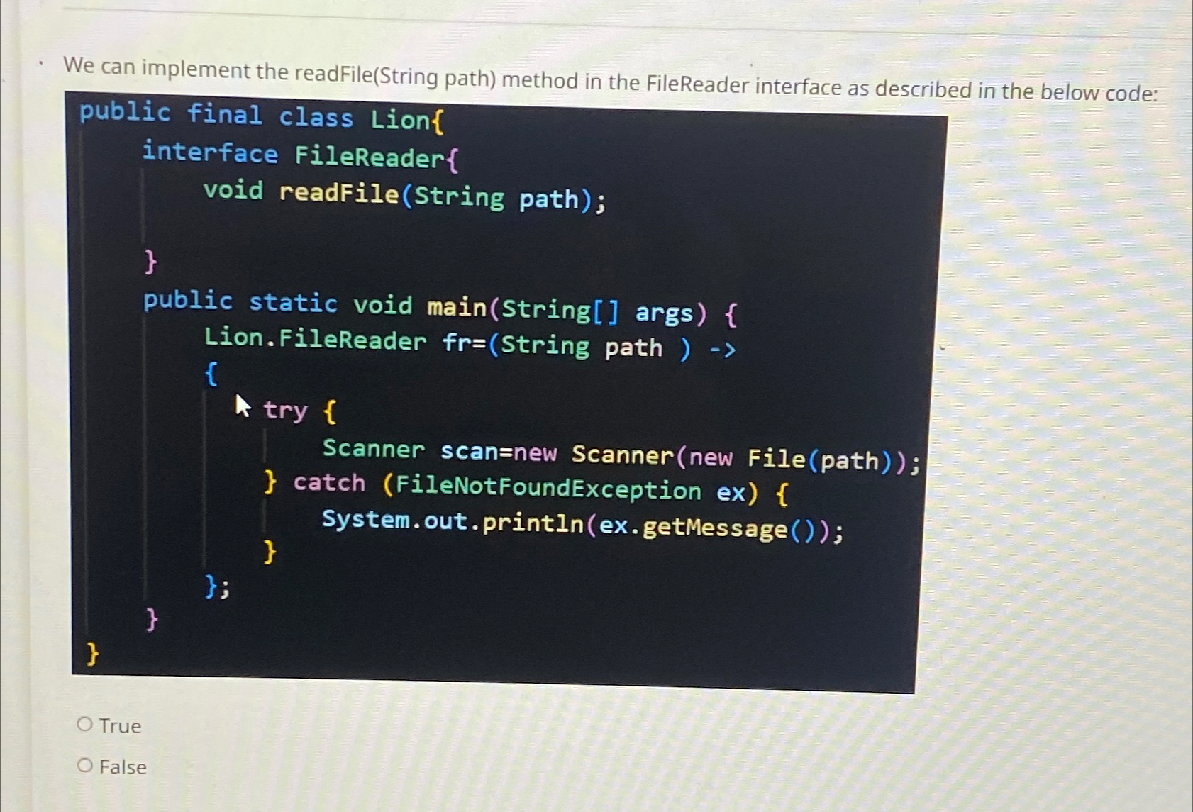 Solved We Can Implement The Readfilestring Path Method In