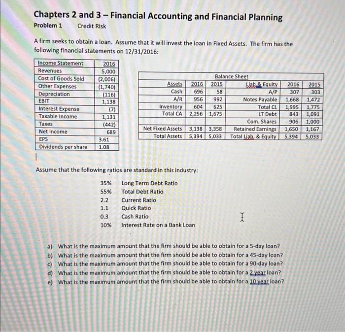 Solved Chapters 2 and 3 - Financial Accounting and Financial | Chegg.com
