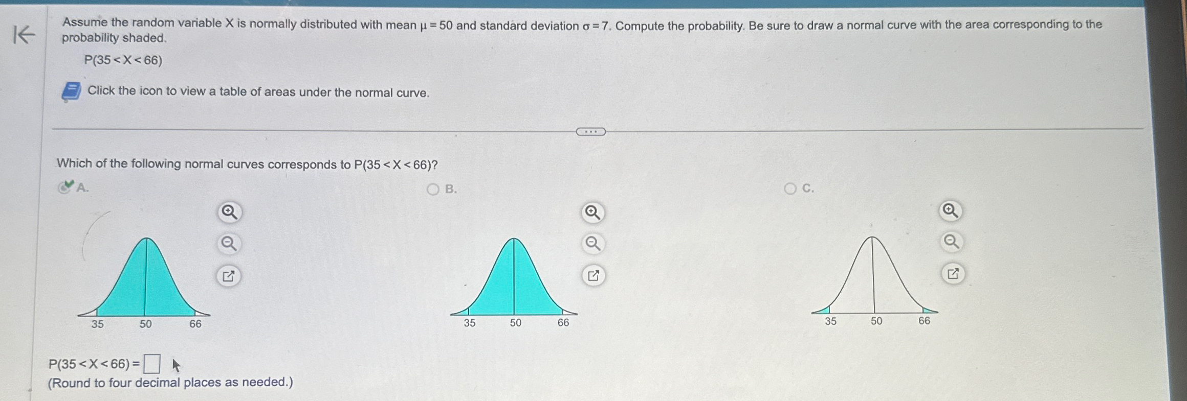 Solved Assume the random variable x ﻿is normally distributed | Chegg.com