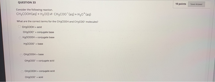 Solved QUESTION 33 10 points Save Answer Consider the | Chegg.com