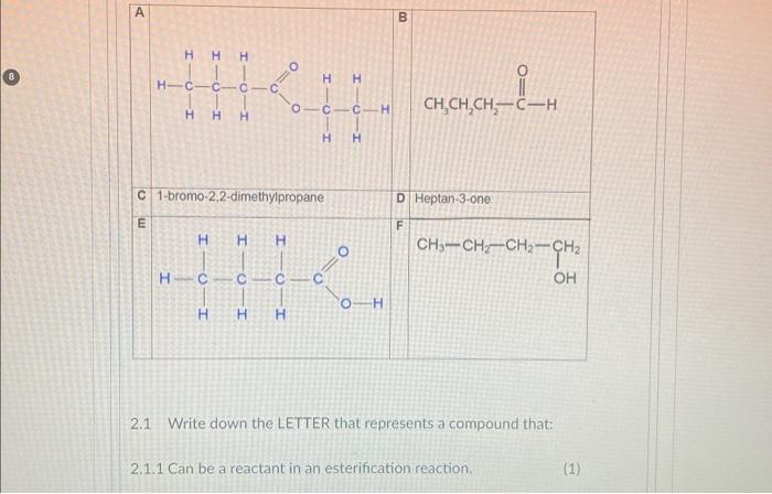 Solved 8 A H H H H C C C C H H H H H H H C | Chegg.com