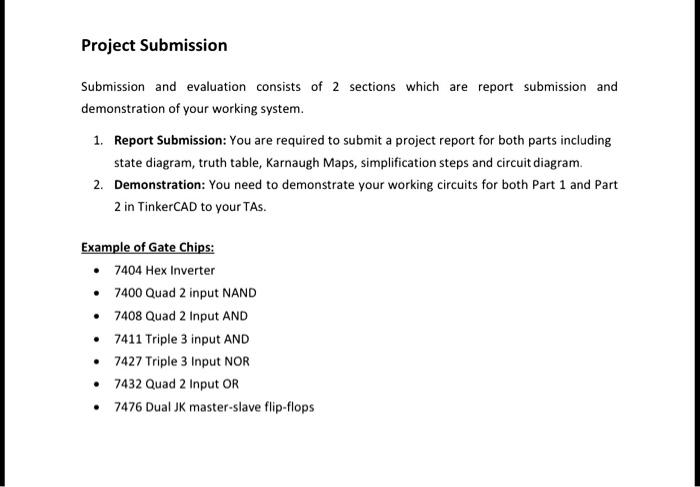 Project Instructions (Note that your submission will | Chegg.com