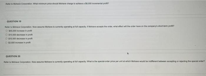 Solved B45.000 trinase haptit 5t, sob increase in proft | Chegg.com
