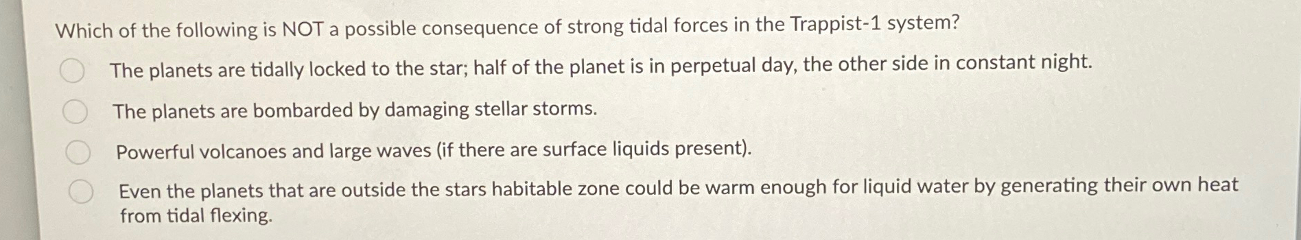 Solved Which of the following is NOT a possible consequence | Chegg.com