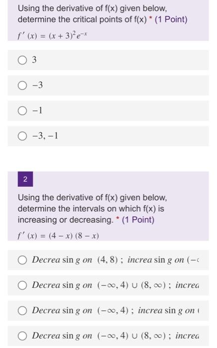 Solved Identify the function's local and absolute extreme | Chegg.com