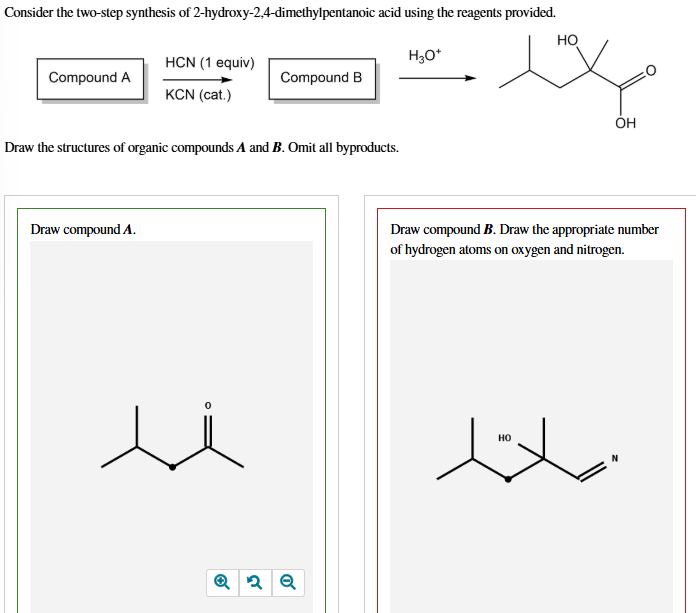 Solved Consider the two-step synthesis of | Chegg.com