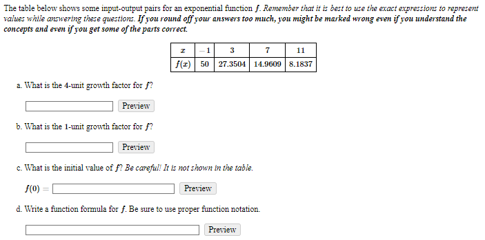 Solved The table below shows some input-output pairs for an | Chegg.com