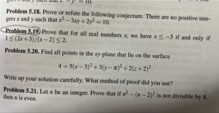 Solved Problem 5.18. Prove or refute the following | Chegg.com