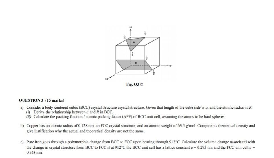 Solved Fig. 23 QUESTION 3 (15 marks) a) Consider a | Chegg.com