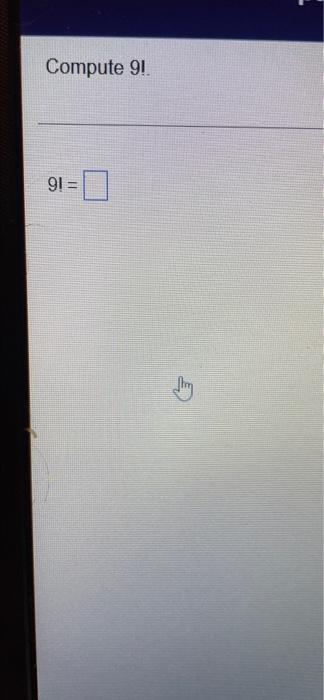 Solved Compute 91 91 = | Chegg.com