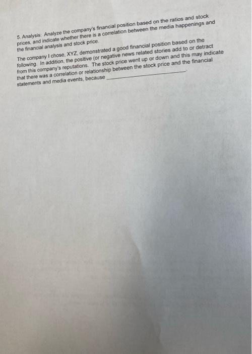 Solved Step 1. Choose publicly traded company. Choose a | Chegg.com