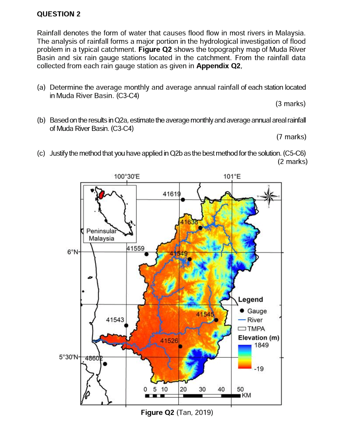 Solved QUESTION 2 Rainfall denotes the form of water that | Chegg.com