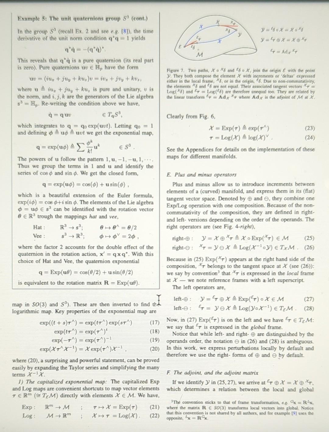 Solved Example 3: The rotation group SO(3), its Lie algebra | Chegg.com