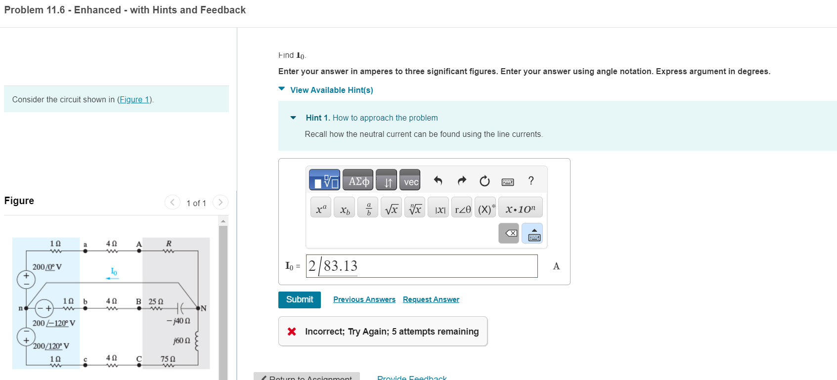 Solved Problem 11.6 - ﻿Enhanced - ﻿with Hints and | Chegg.com