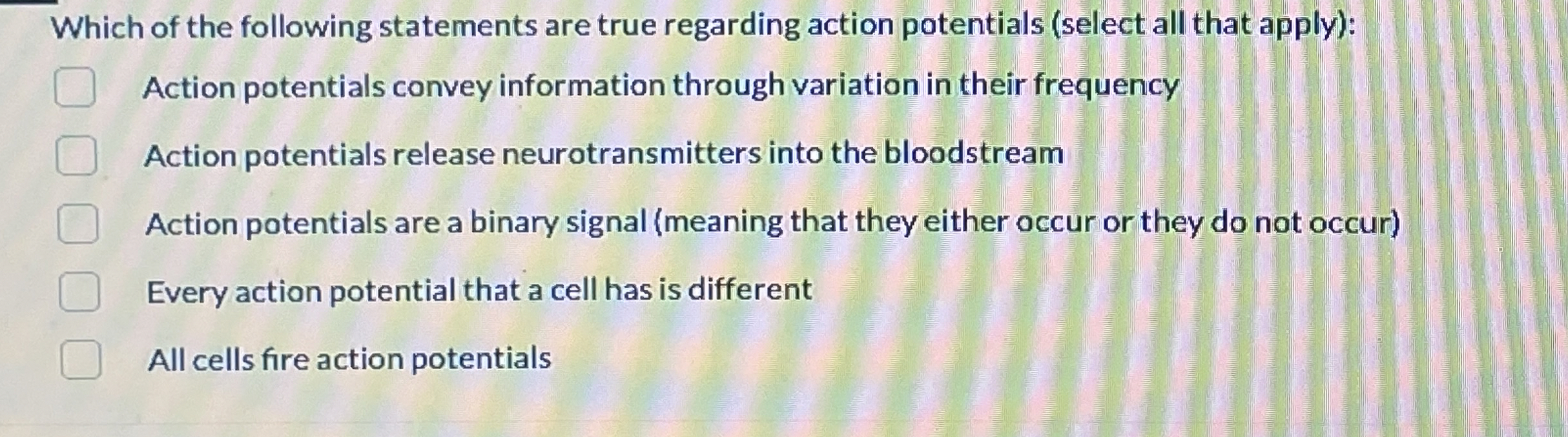 Solved Which of the following statements are true regarding | Chegg.com