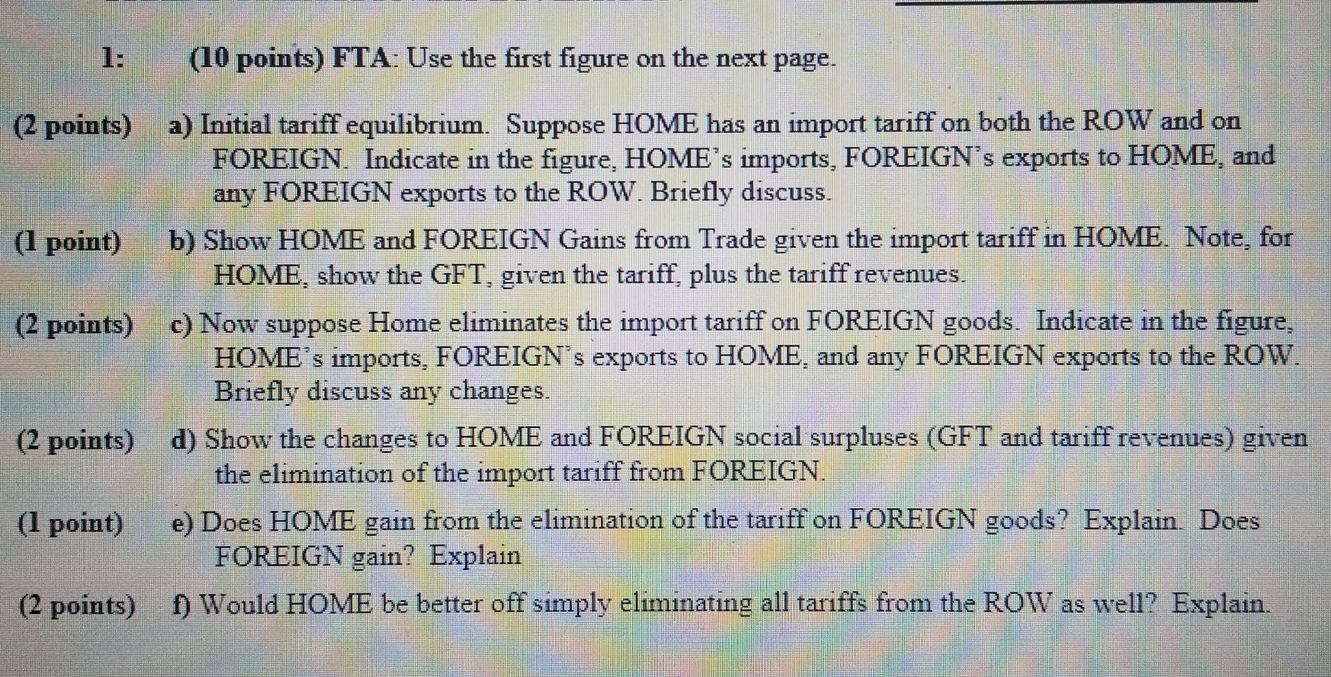 Solved 1: (10 points) FTA: Use the first figure on the next | Chegg.com