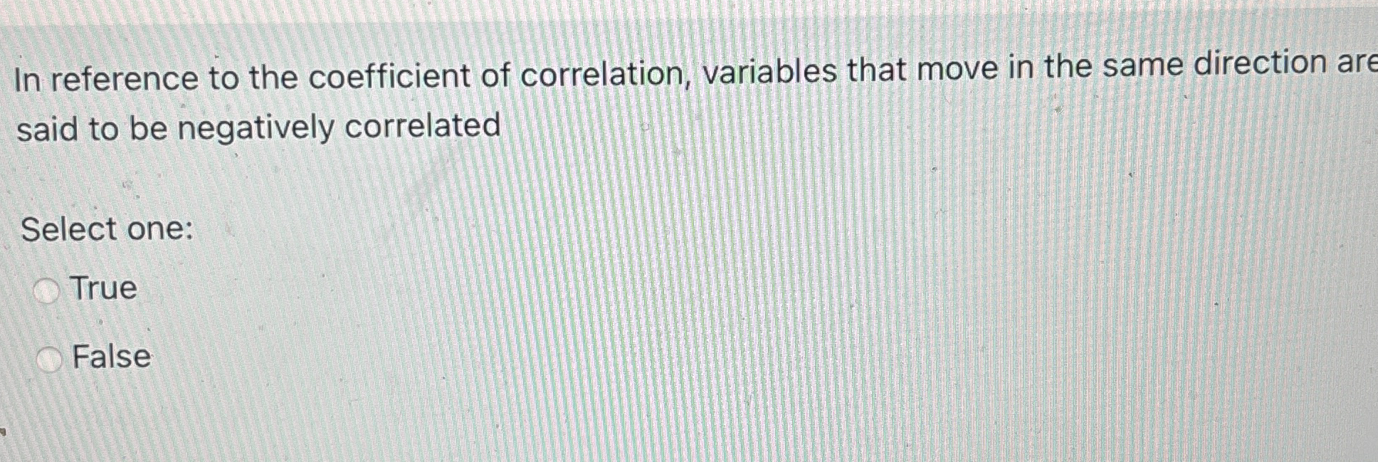 Solved In reference to the coefficient of correlation, | Chegg.com